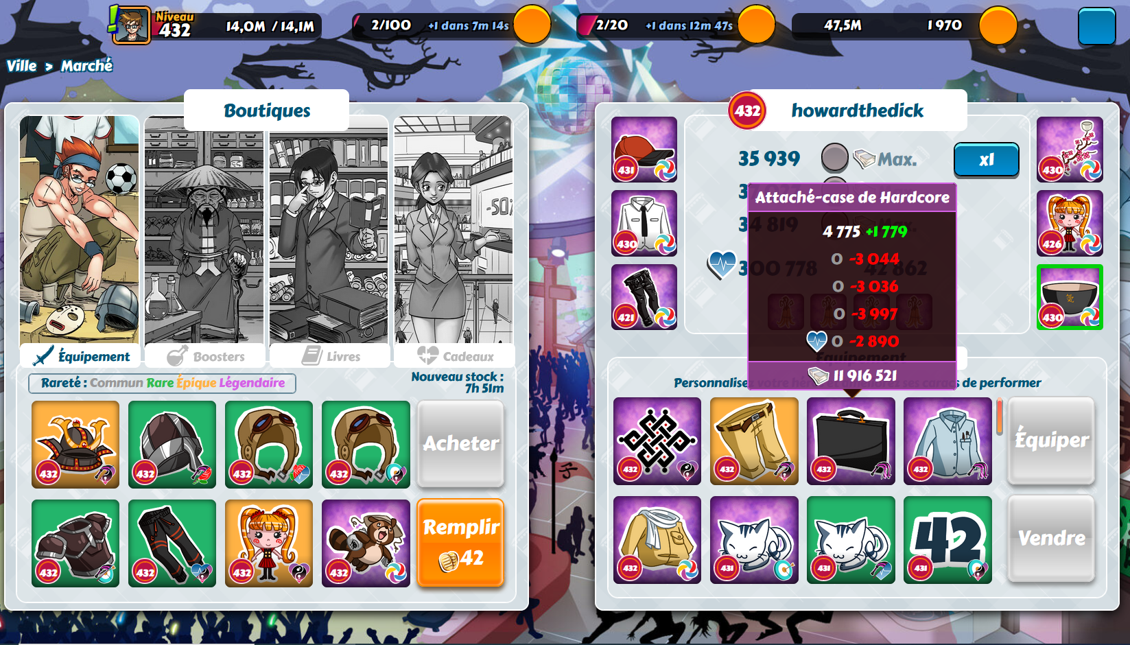 [bug]chargement des icônes - Support et Bug report - Hentai Heroes