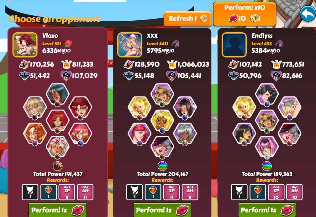 Season Perform! x 10 only giving out Mojo for Only one performance... - Bug Reporting - Hentai ...